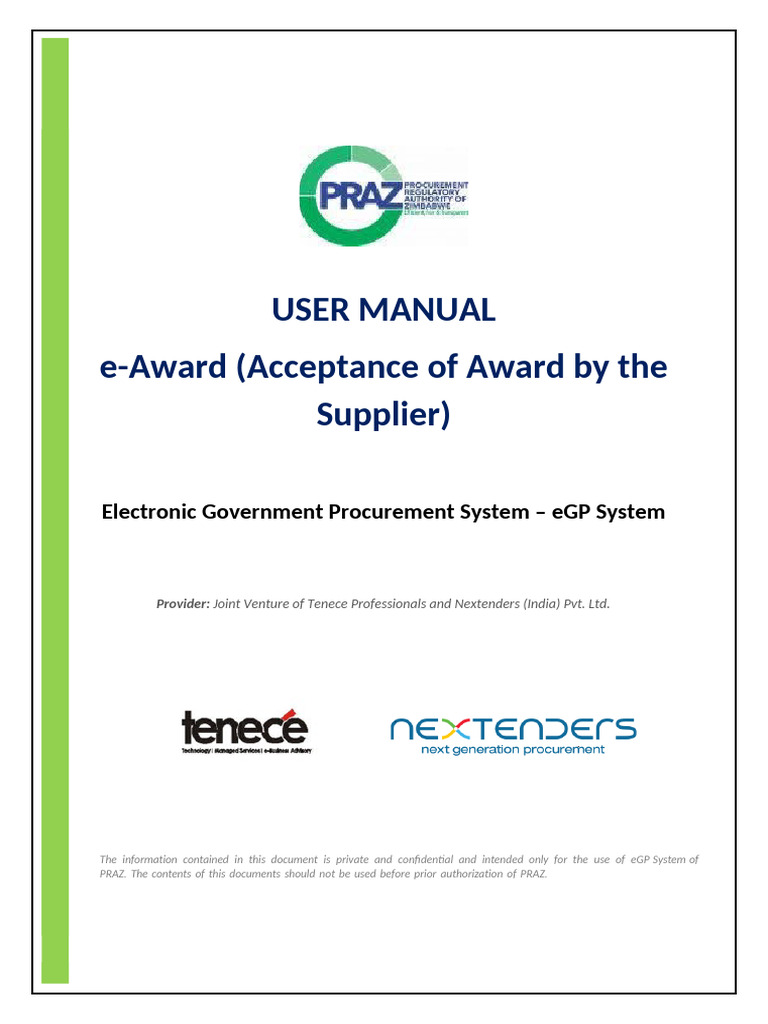 E-Award User Manual | PDF | Computing