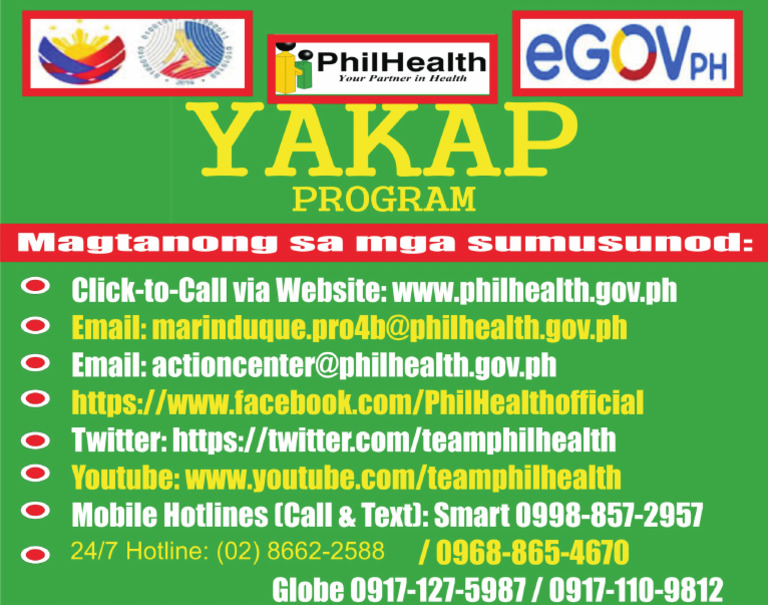 Yakap Program Contacts | PDF