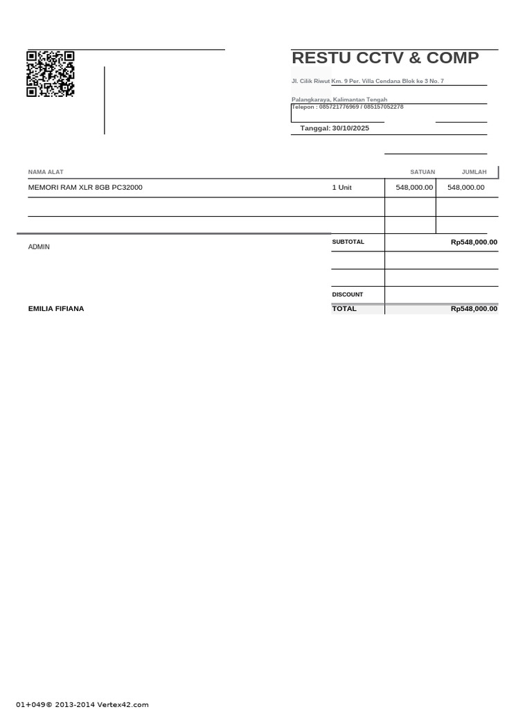 Blank Invoice | PDF
