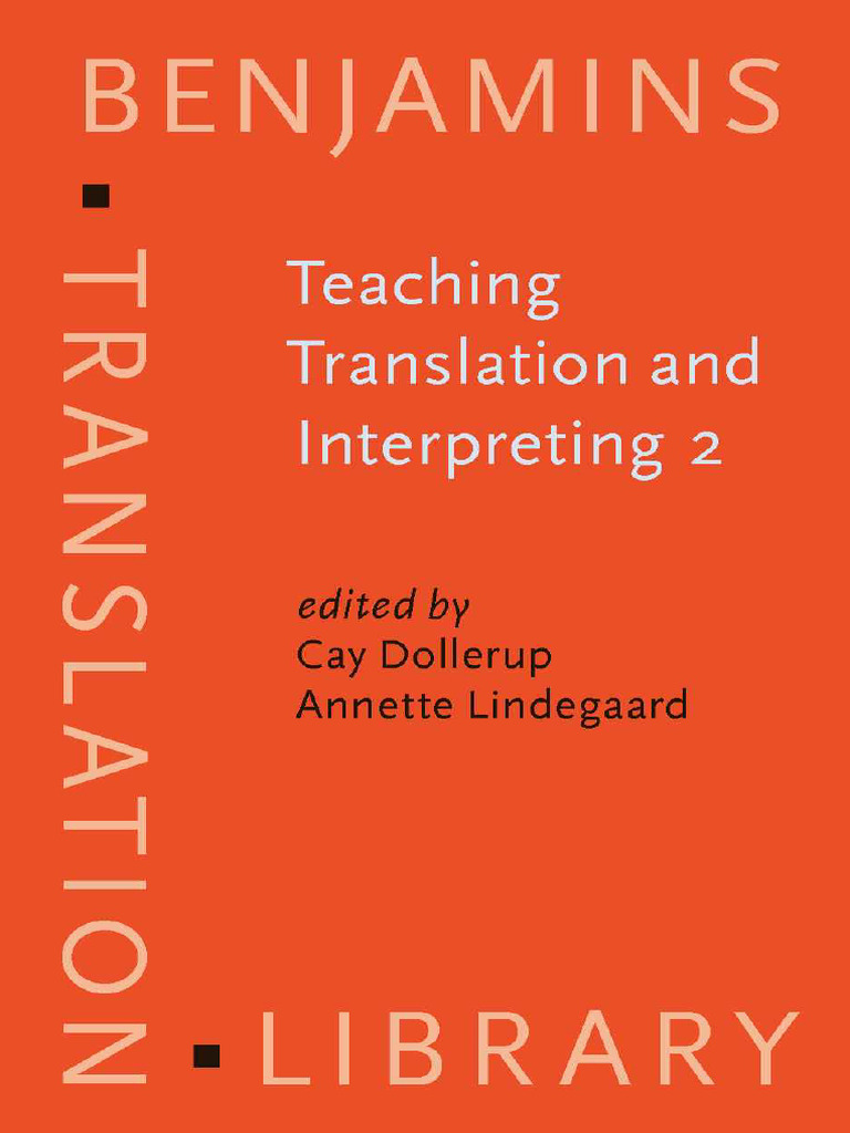 Teaching Translation and Interpreting 2 | PDF