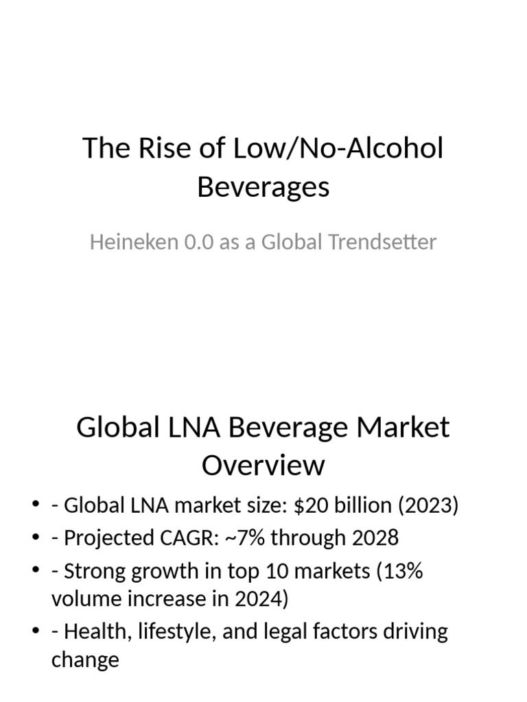Heineken LNA Report Slides | PDF