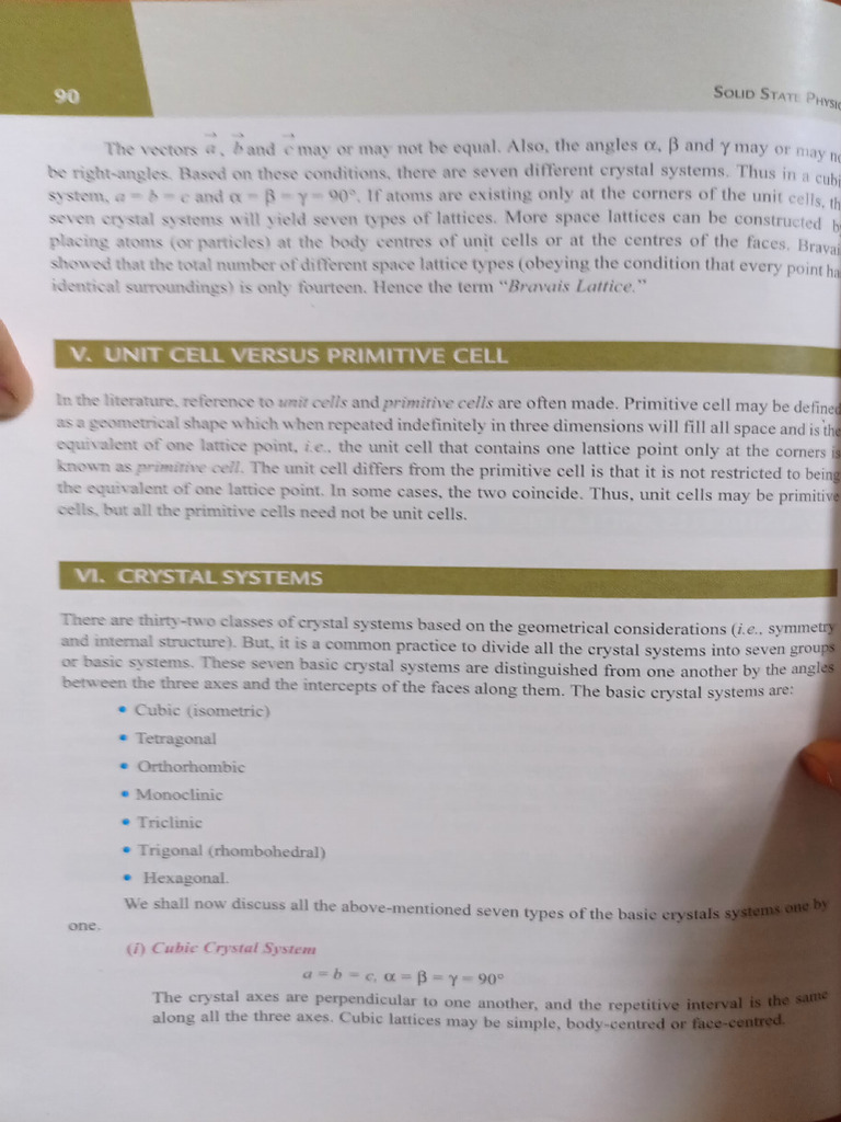 Crystal System | PDF | Crystal Structure | Crystal