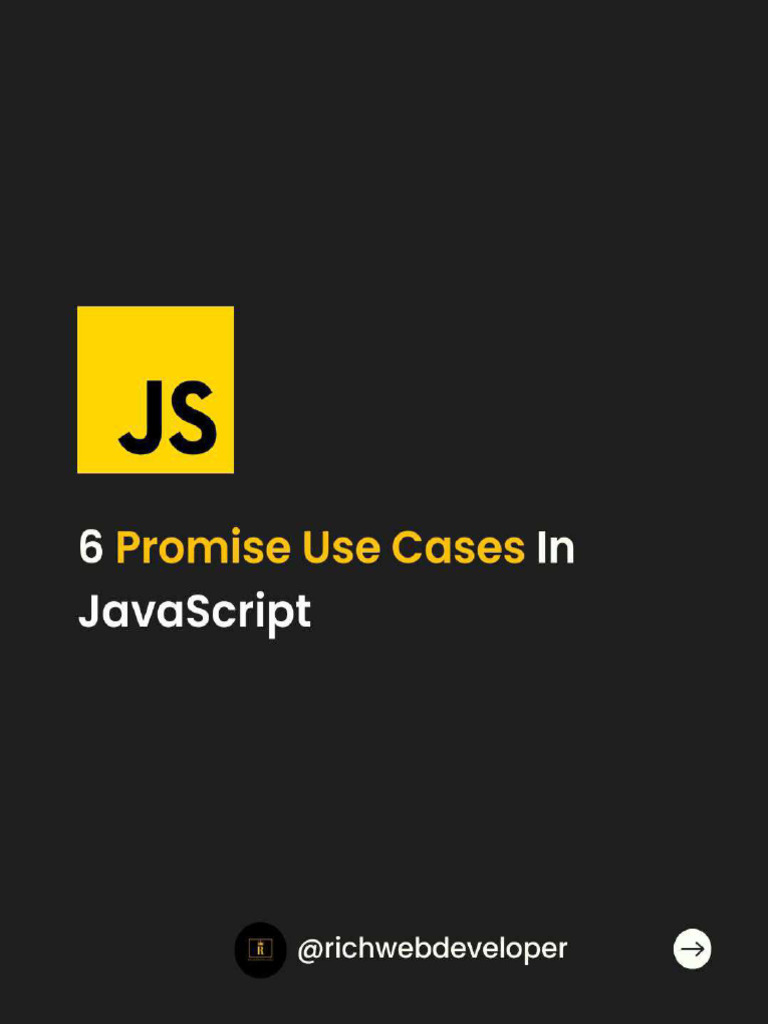 6 Promise Use Cases in JavaScript | PDF