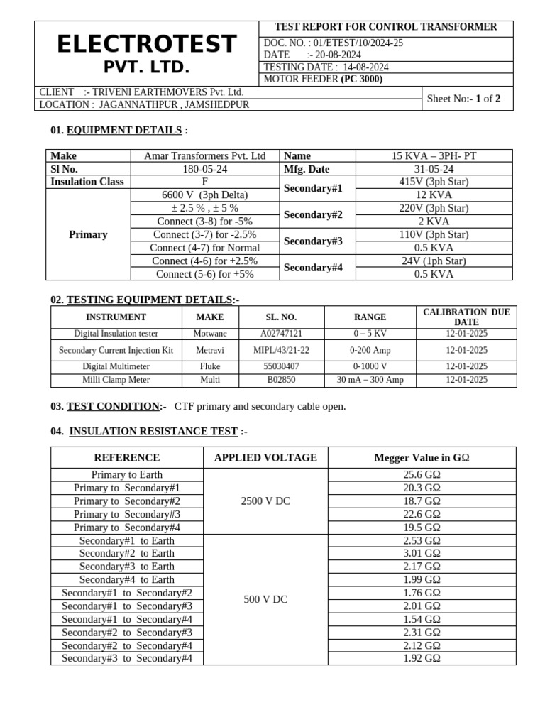 CTF | PDF | Transformer | Electromagnetism
