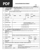 Case Information Submission Form | PDF | Chess Openings | Chess Theory