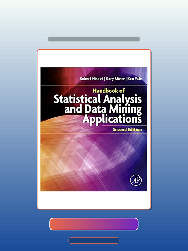 Answers For Handbook of Statistical Analysis and Data Mining ...