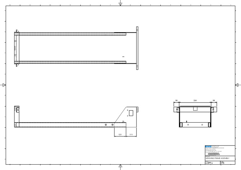 Weighing Frame Assembly | PDF