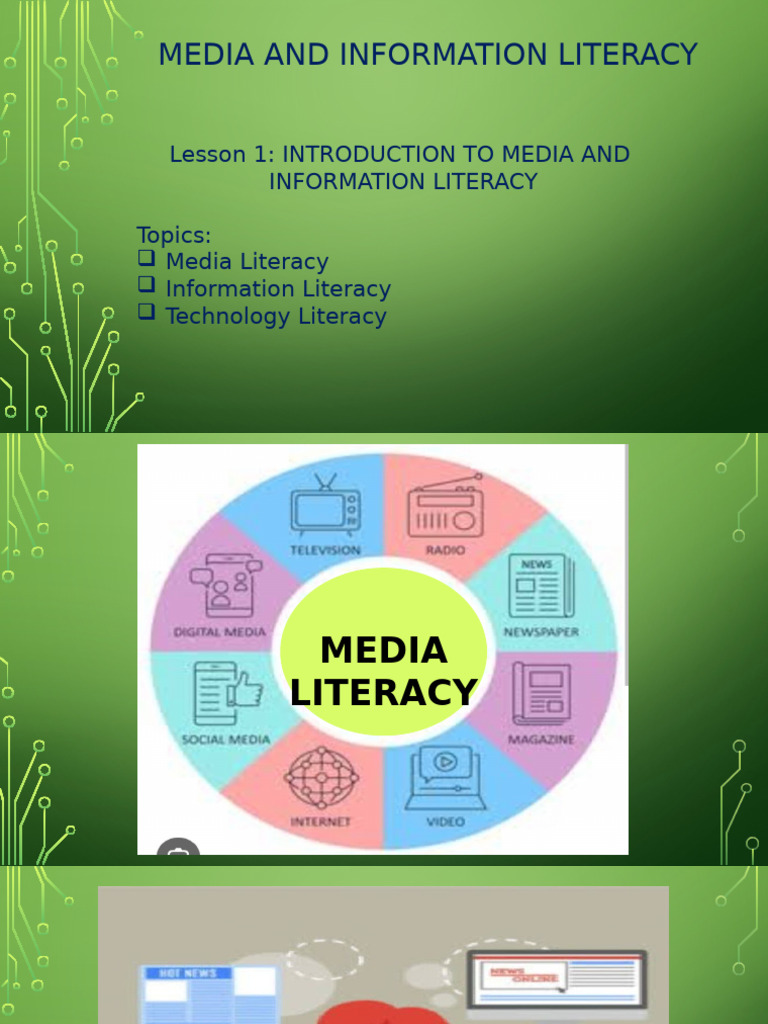 Media and Information Literacy Overview | PDF | Information ...
