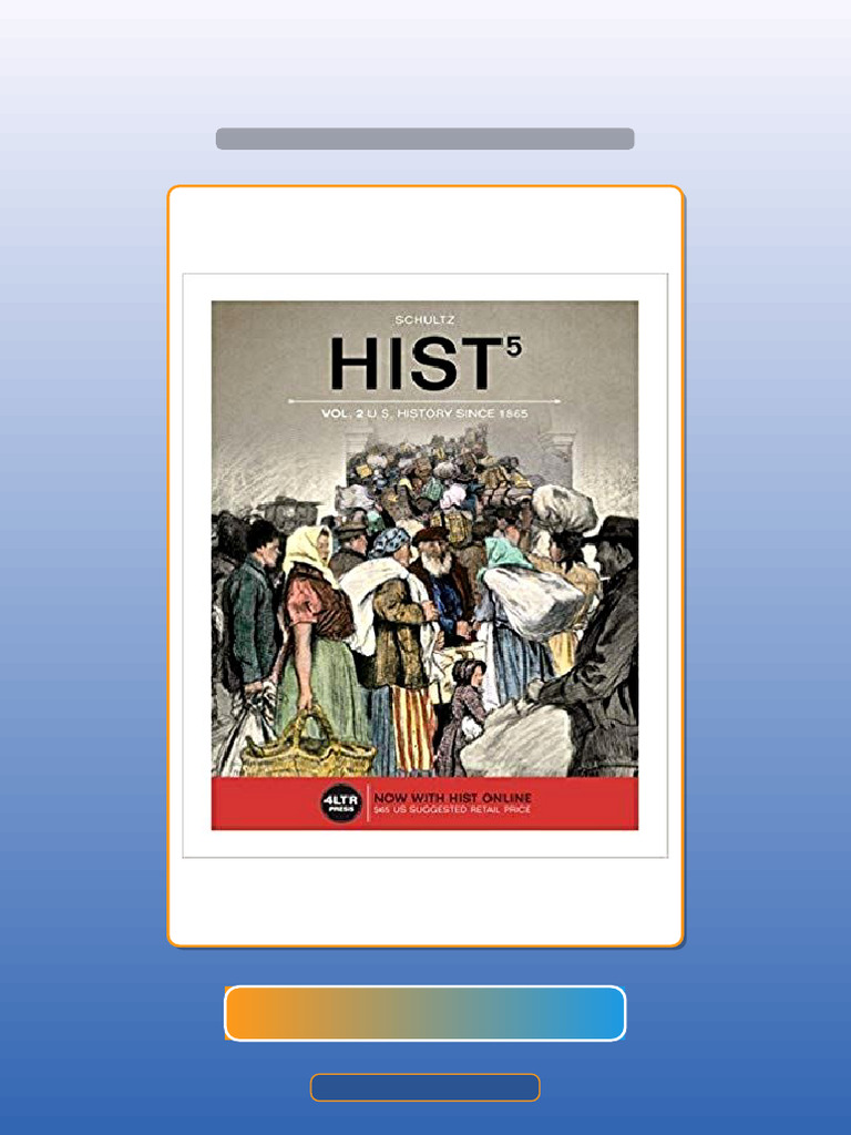 Answers for HIST Volume 2 5th Edition | PDF | Multiple Choice