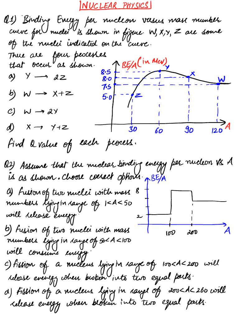10.Modern Physics Qs (3) | PDF | Atomic Nucleus | Atomic Physics