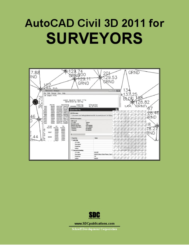 Civil 3d For Survey | PDF | Surveying | Auto Cad