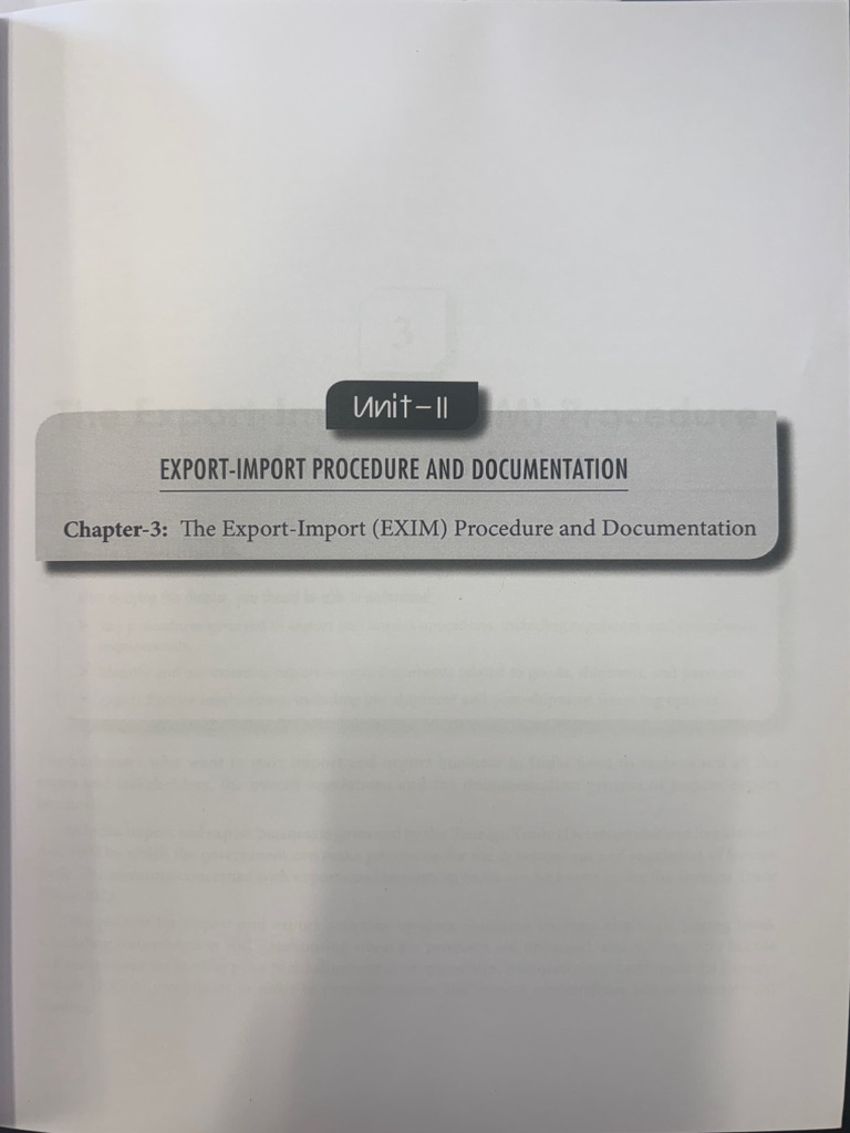 Exim Unit-2 | PDF