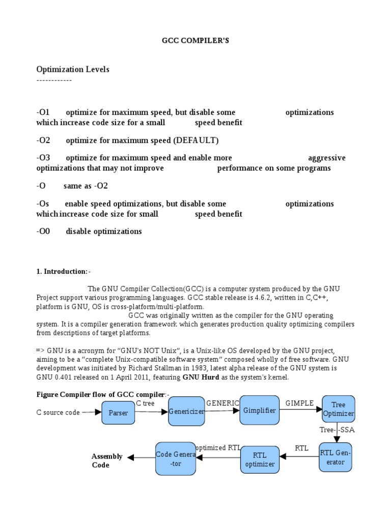 Risc Cc Gcc Ranjan Draft V0003 Pdf Compiler Computer Programming
