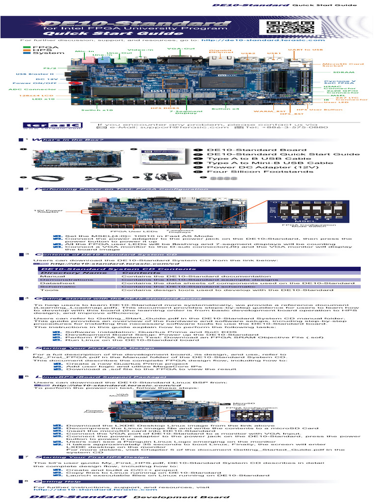 DE10 Standard QSG | PDF