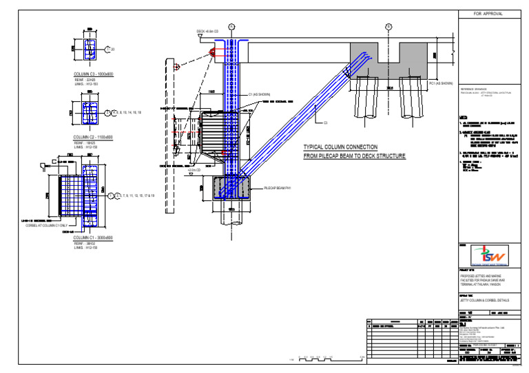 Pile Cap Beam Plot-33 - 26 | PDF