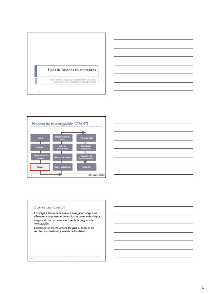 PPT2-Tipos de Diseños | PDF | Experimentar | Science