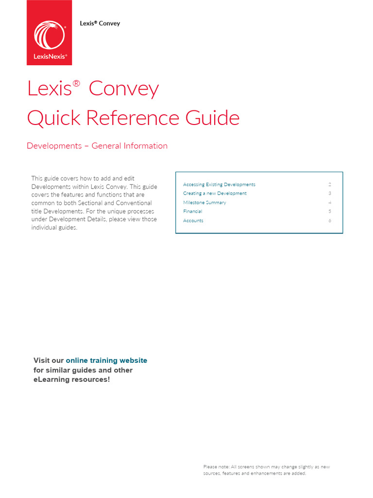Developments - General Info | PDF | Software | Computing