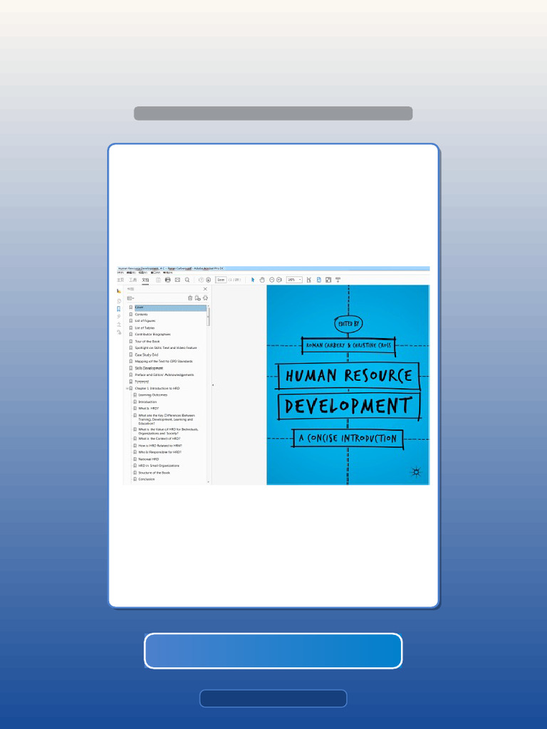 Answers for Human Resource Development a Concise Introduction 2015th ...