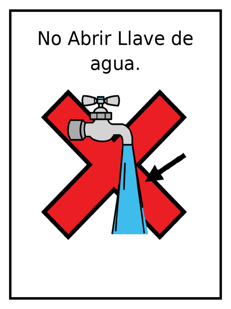 No Abrir Llave de Agua | PDF