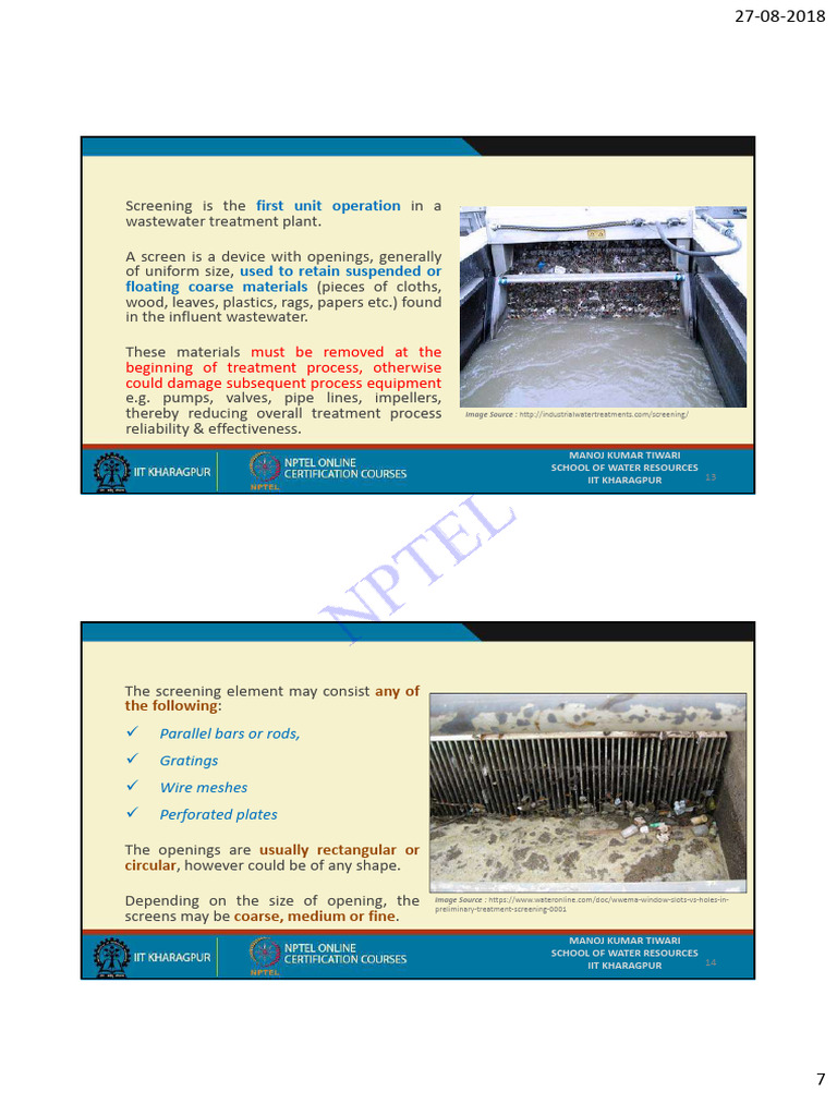 716237488 Wastewater Treatment and Recycling All Notes 106 137 | PDF