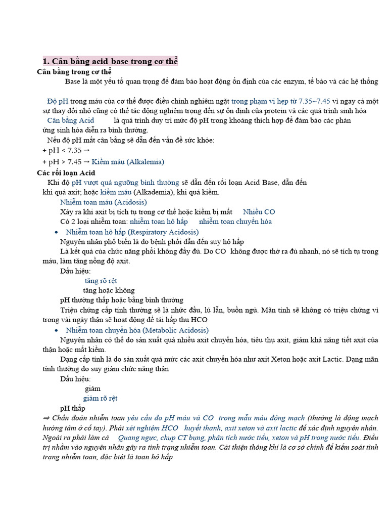 Sinh Hoa Dai Cuong | PDF