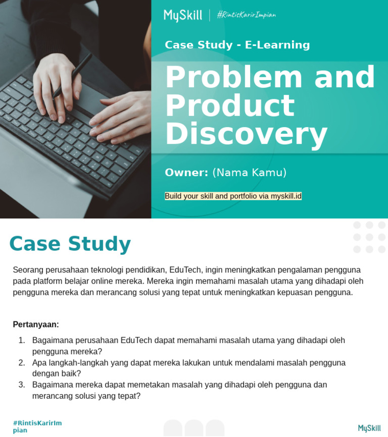 Case Study Problem and Product Discovery | PDF
