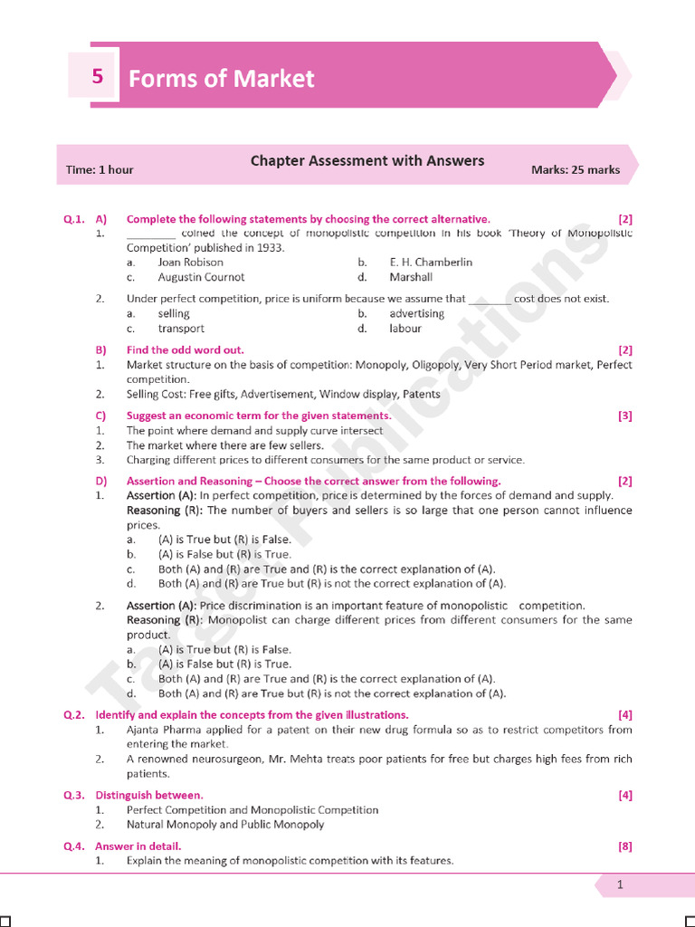 STD 12th Commerce (English Medium) - Economics - 251118 - 203059 | PDF