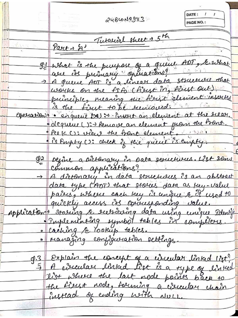 DSA 3 Assignment | PDF