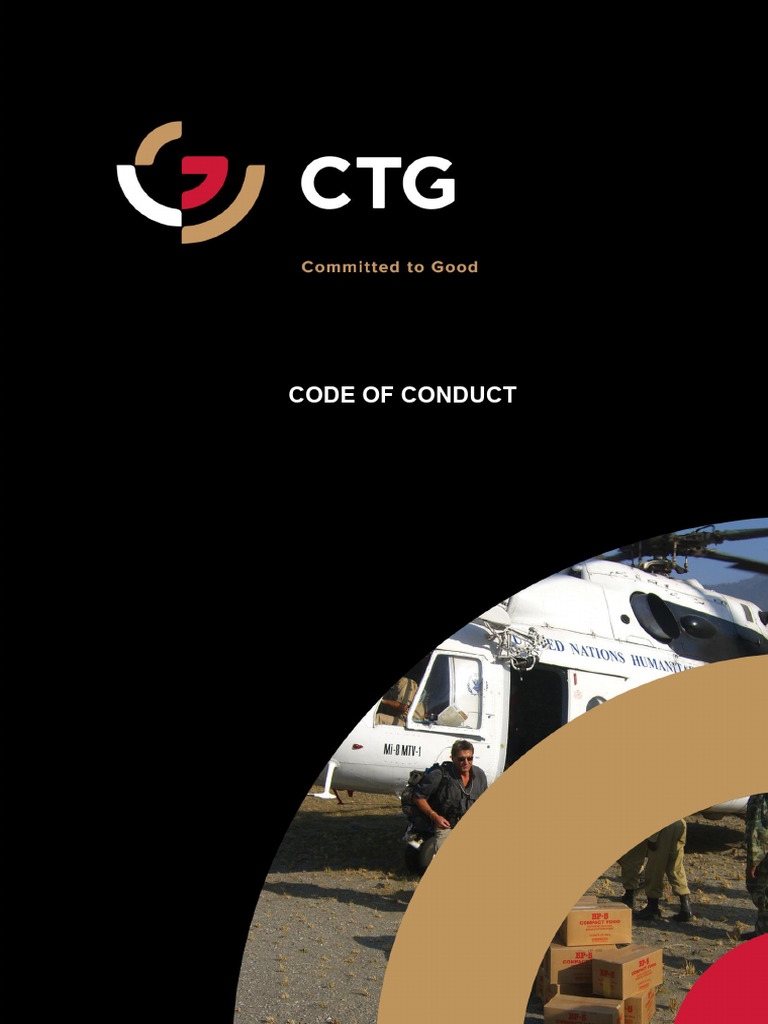 CTG Code of Conduct Overview | PDF | Bribery | Sexual Harassment