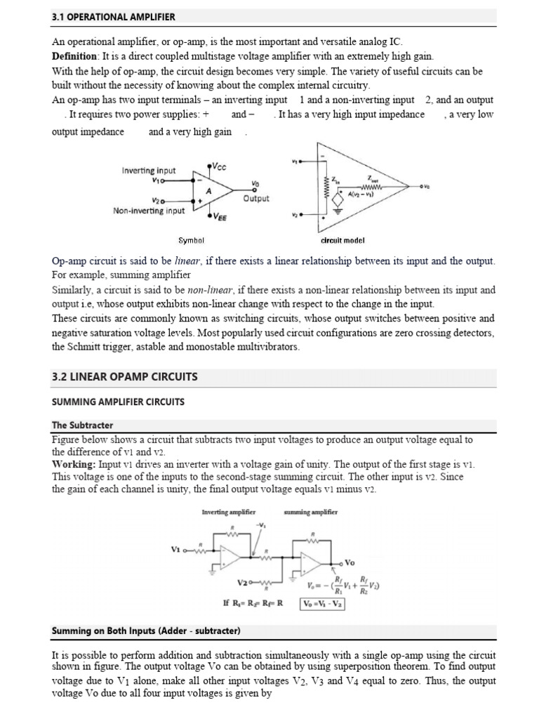 EPC Module#3 | PDF | Electronic Oscillator | Operational Amplifier