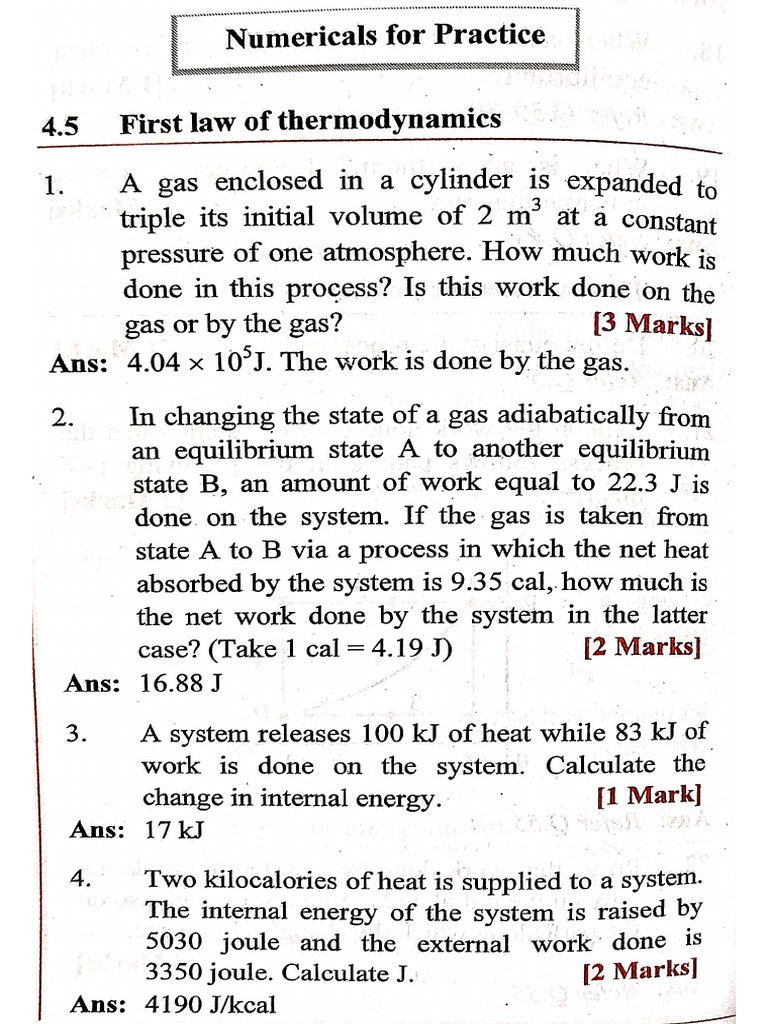Thermodynamics (Physics) | PDF