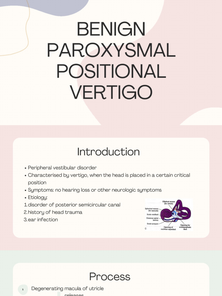 Benign Paroxysmal Positional Vertigo (BPPV).PDF | PDF