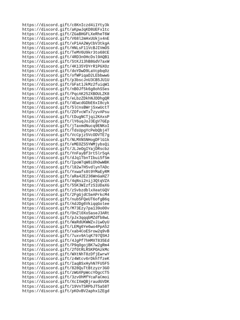 Nitro Codes (1) | PDF