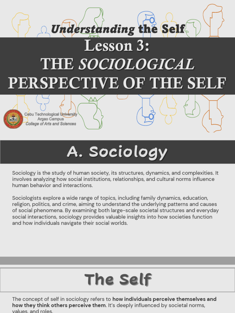UTS The Sociological Perpective of The Self | PDF | Socialization ...