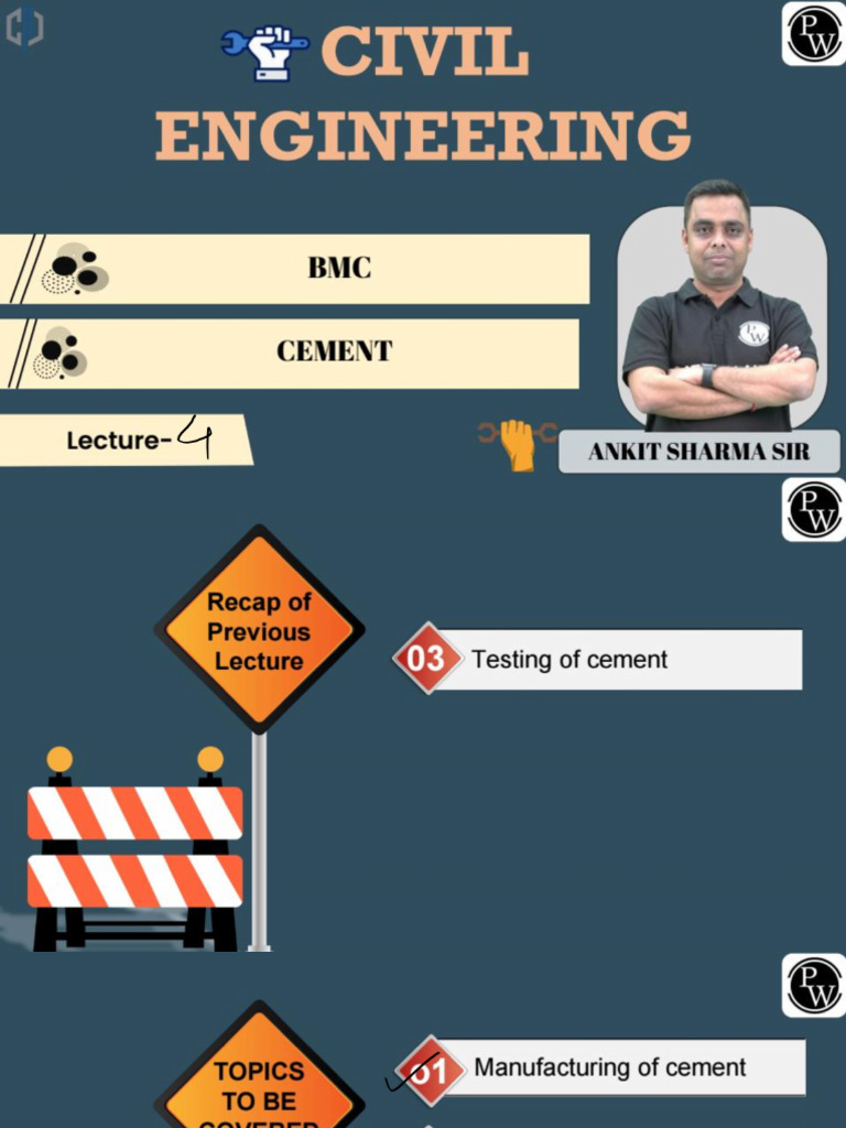 Cement 04 Class Notes Pdf