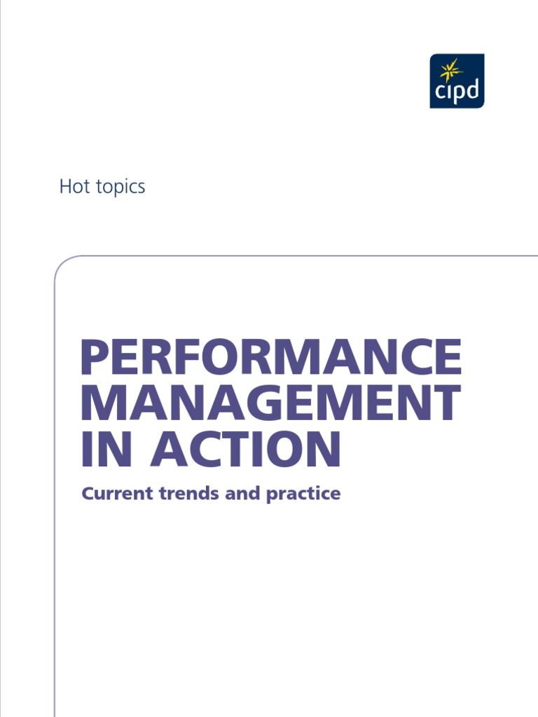 Performance Management in Action | PDF | Performance Management | Goal