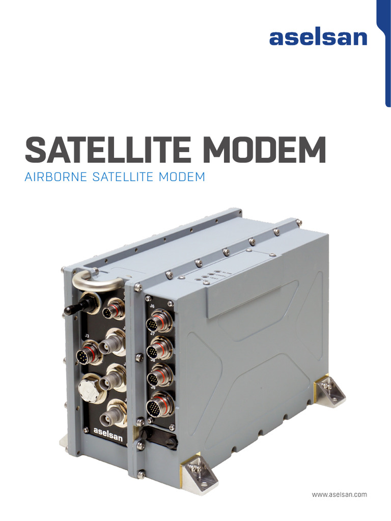 Satellite Modem_airborne Eng | PDF | Modem | Software Defined Radio