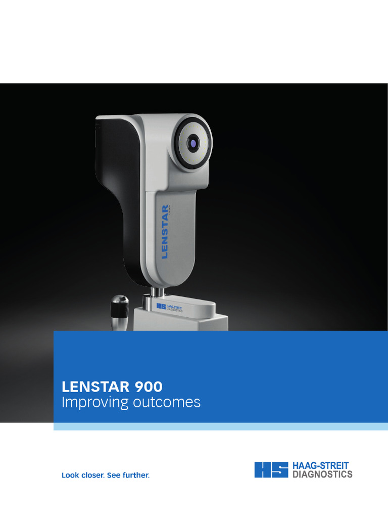 HS Lenstar 900 BR 7220460 Improving Outcomes | PDF | Ophthalmology ...
