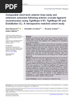 Acl Tightrope Attachable Button System | PDF | Musculoskeletal System ...