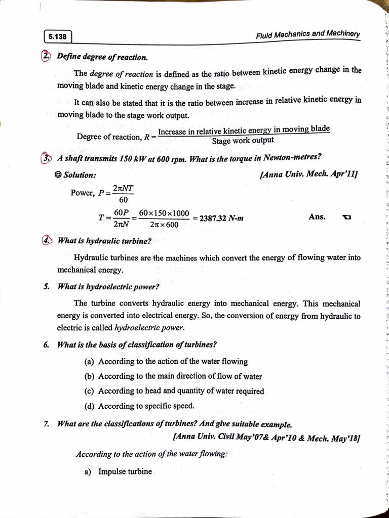 FM Unit 4 Turbines | PDF