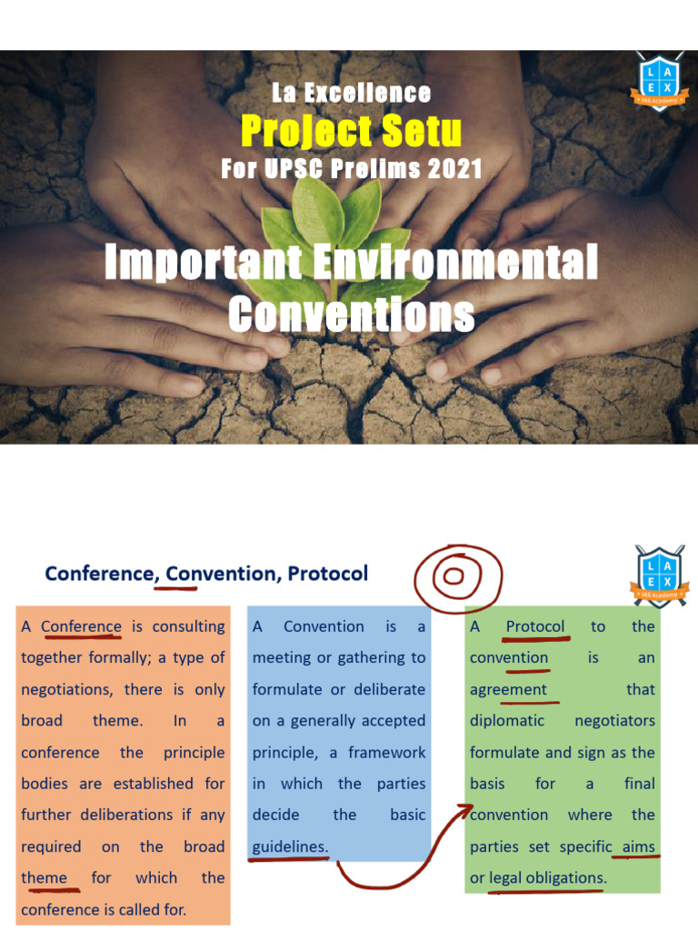 International Environmental Conventions | PDF | Kyoto Protocol | United ...