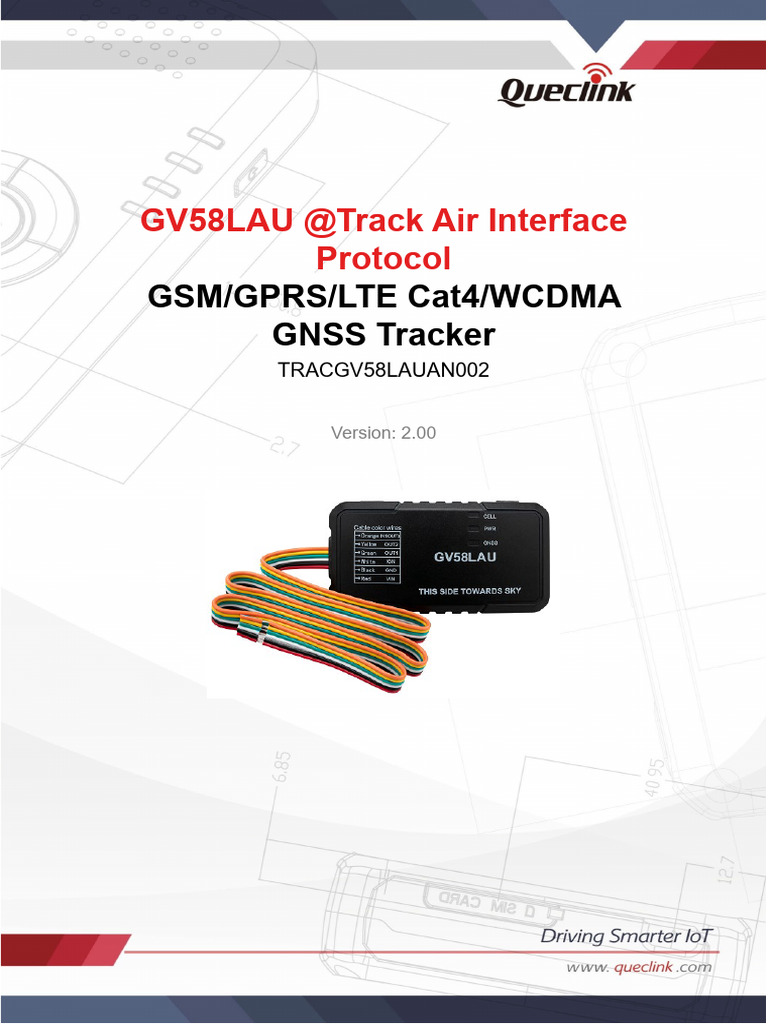 GV58LAU Air Interface Protocol Guide | PDF | Port (Computer Networking ...