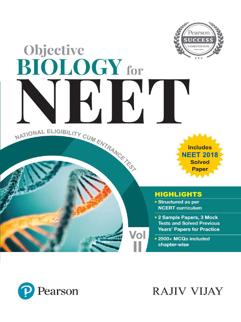 Pearson NEET Bio Vol-2 | PDF