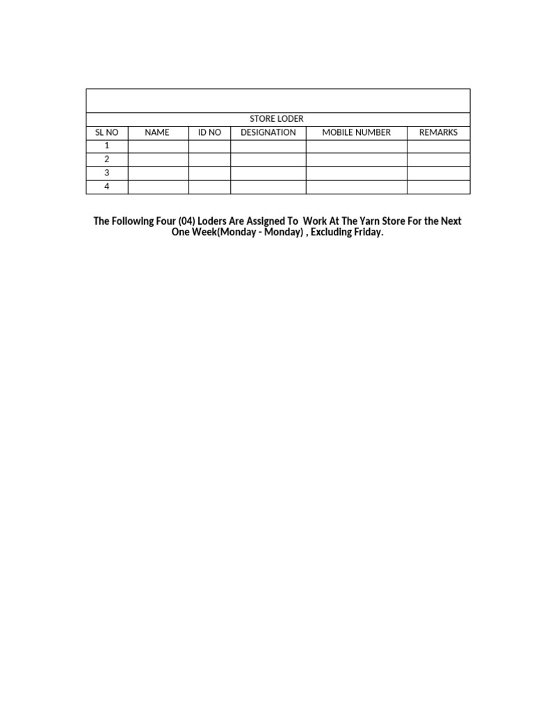 Loder Shift | PDF
