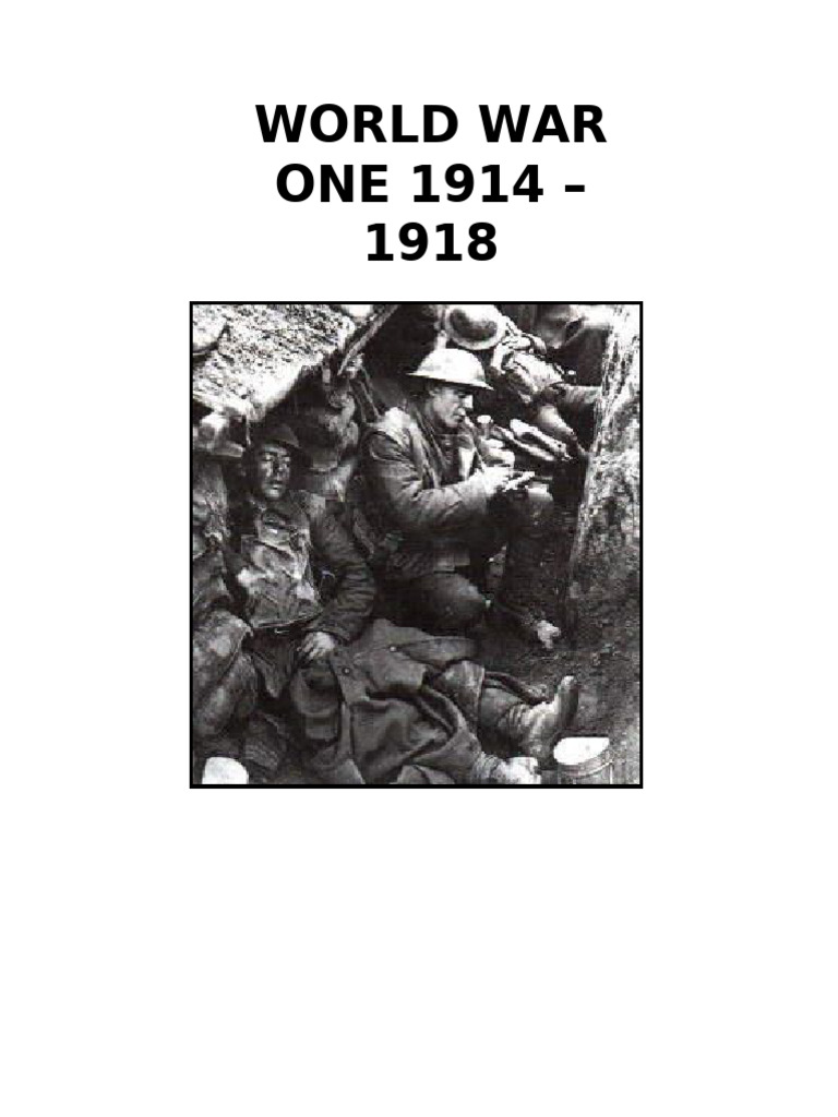Worksheet - WWI Intro (1) (2) | PDF | Battleship | Water Transport