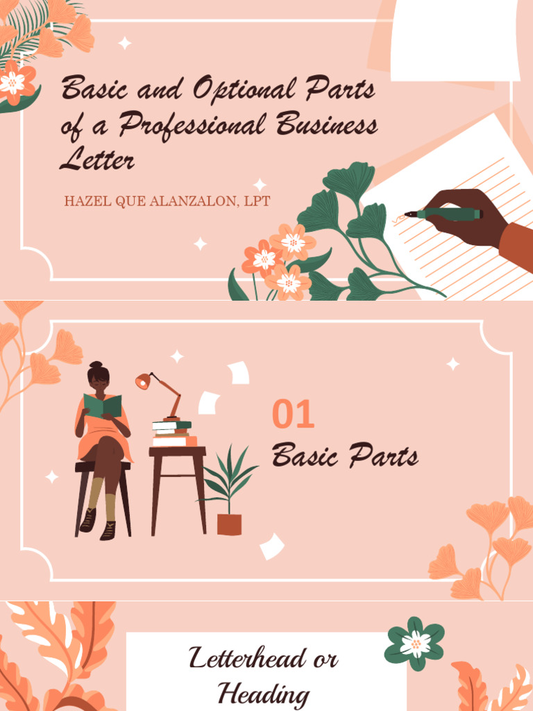 Essential Parts of a Business Letter | PDF | Madam