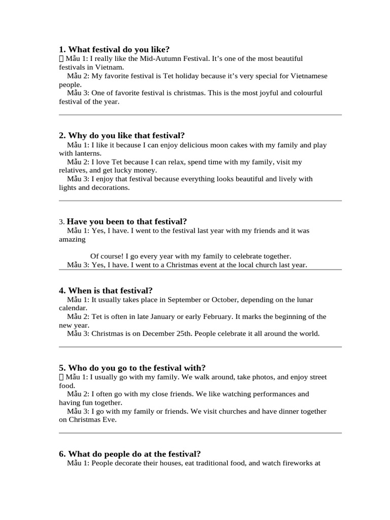 Unit 3 Speaking | PDF