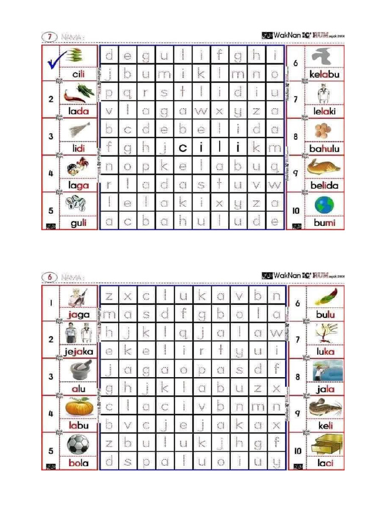 Suku Kata 4 | PDF