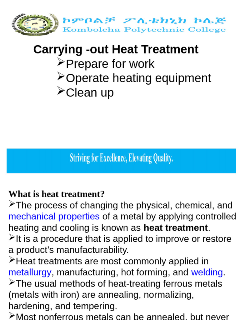 Heat Treatment | PDF | Heat Treating | Steel