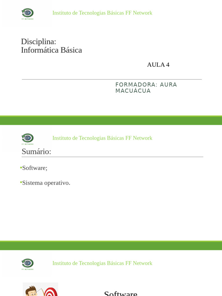 Aula 4. Aura Macuacua-2 | PDF | Sistema operacional | Processo ...